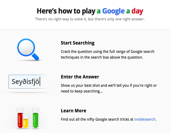 New googliness for fall: A Google a Day and Teach Parents Tech