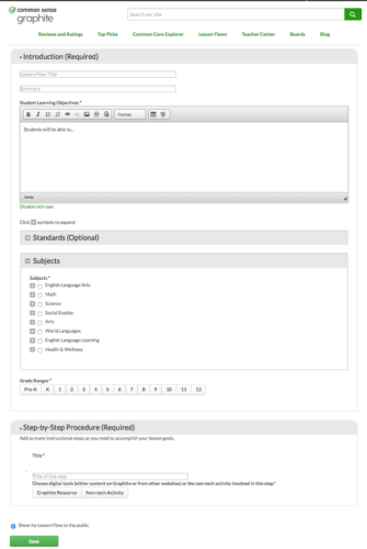 Lesson Flows: app smashing instructional design