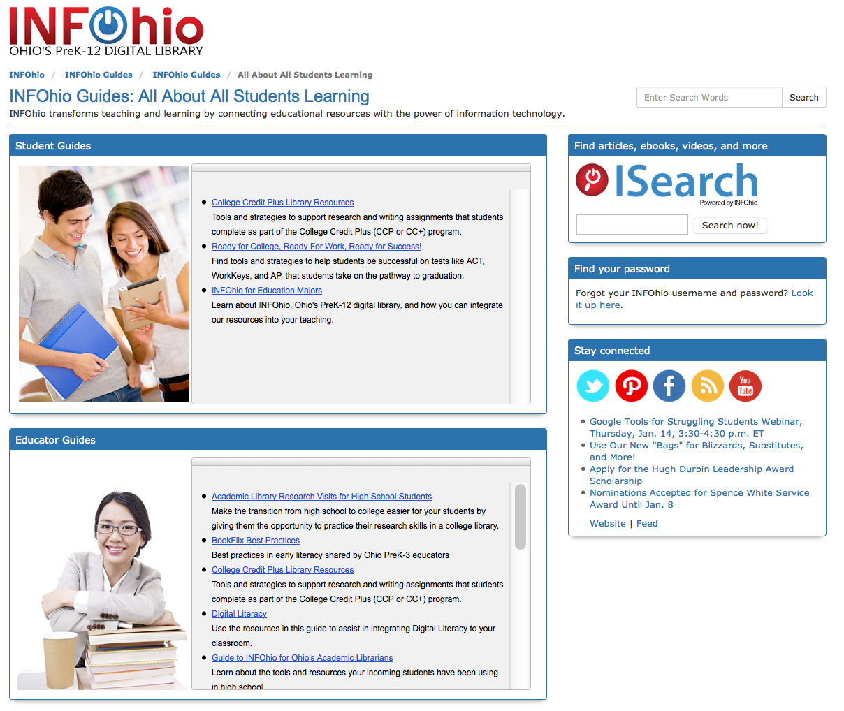 On INFOhio’s light