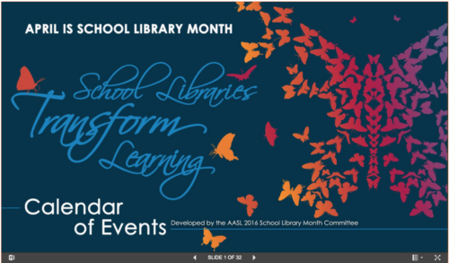 I dare you NOT to share! (So many AASL School Library Month goodies!)