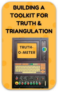 Truth, truthiness, triangulation: A news literacy toolkit for a “post ...