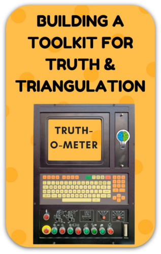 Truth, truthiness, triangulation: A news literacy toolkit for a “post ...