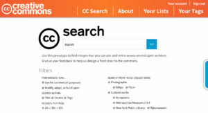 New Creative Commons image search in beta