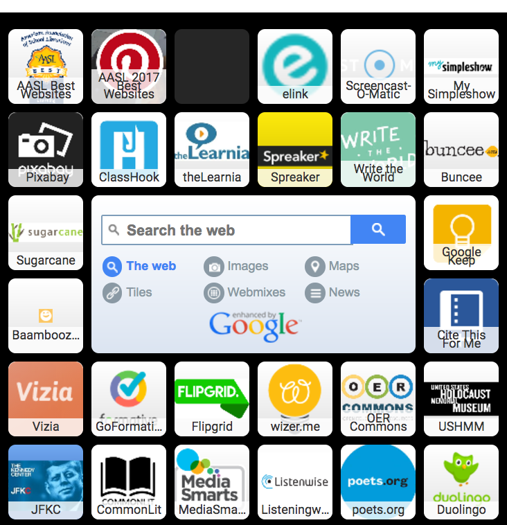 AASL Best Apps and Best Websites