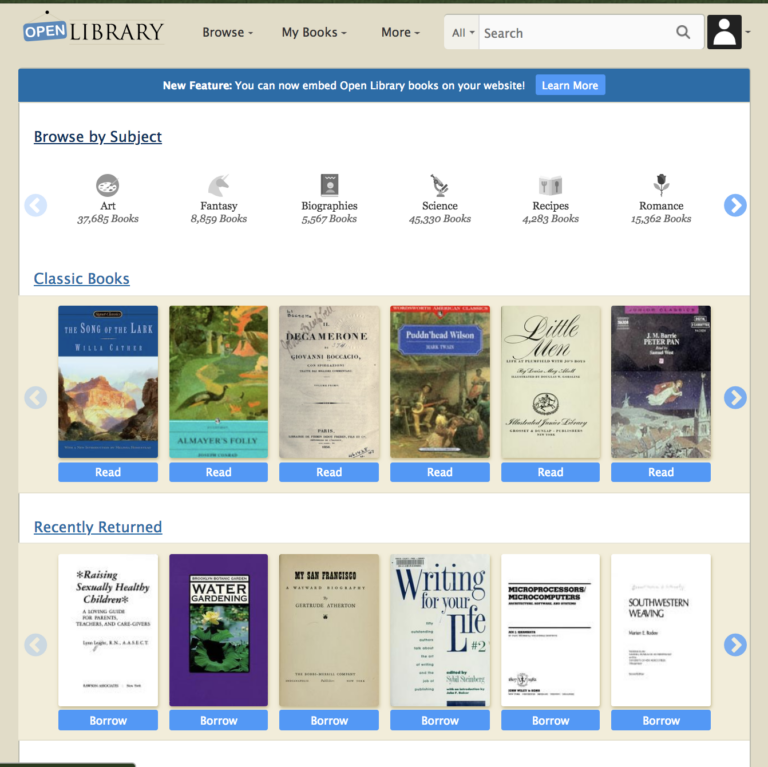 Open Library gets even more open