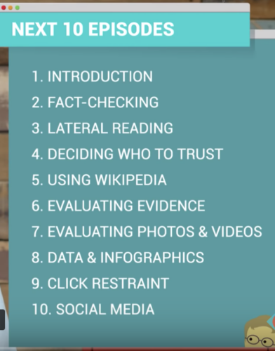 John Green launches Crash Course: Navigating Digital Information