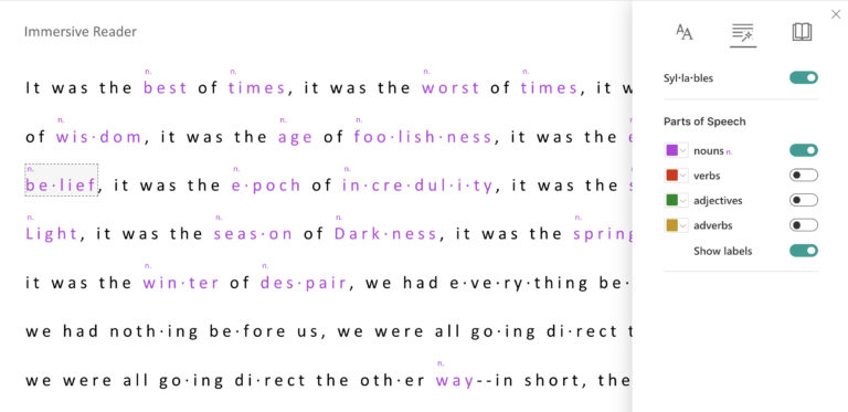 Immersive Reader: A powerful tool to support schoolwide literacy