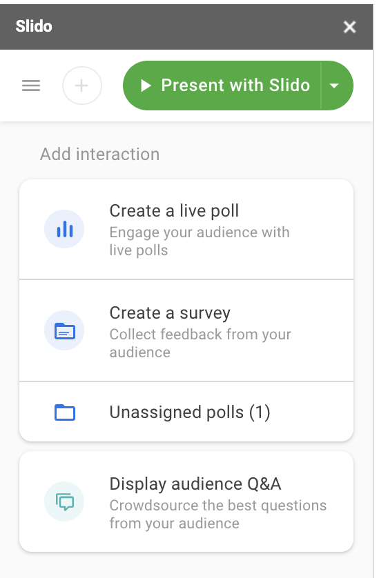 Slido + Google Slides: I’ve been searching for this solution!