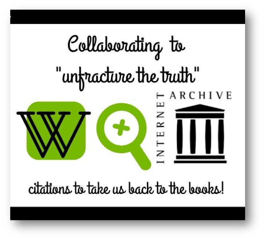 Wikipedia + the Internet Archive offer a new reason to include ...