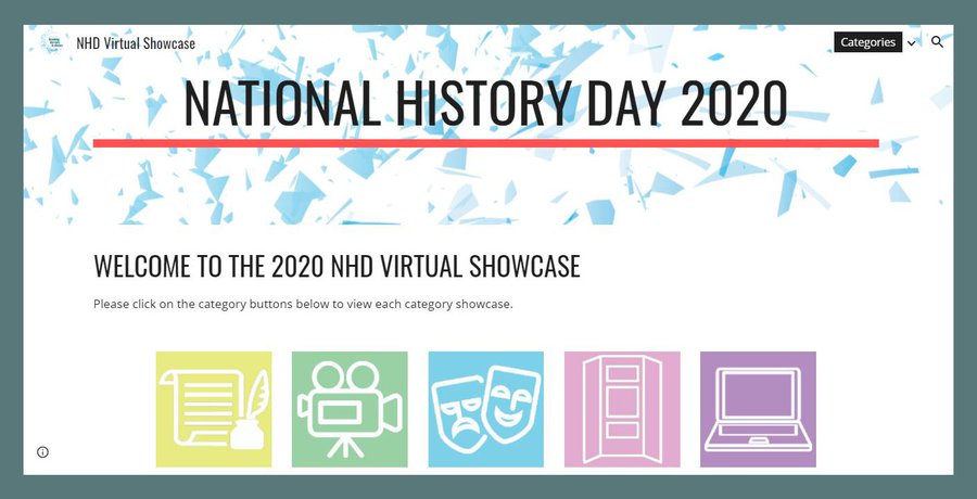 National History Day: Now virtual and gloriously open