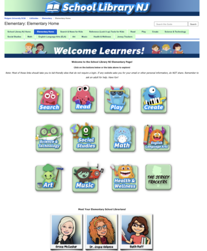 Launching SchoolLibraryNJ (and some models beyond)